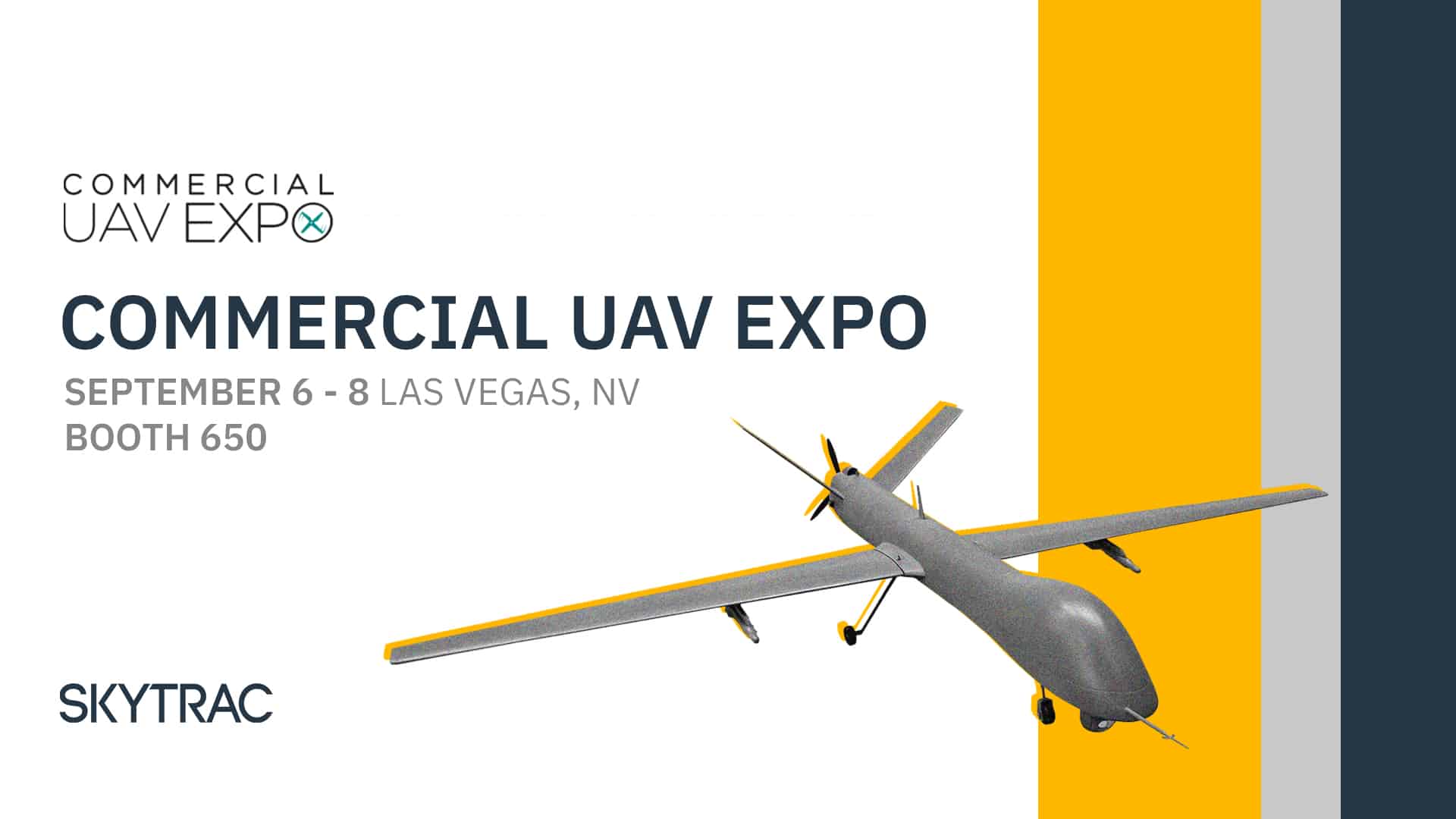 Events: SKYTRAC Attends Commercial UAV Expo 2022 in Las Vegas from ...